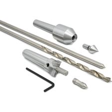 1" 4 PRONG LONG HOLE COUNTER BORE DRIVE CENTRE CENTERING ROD C/W 5/16 ...