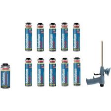 SOUDFOAM / 10 Foam - 1 Gun - 1 Cleaner Professional Foam Pack – Strahan ...